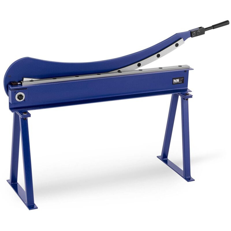 msw cisaille a levier pour tole plastique manuelle avec pietement msw toles