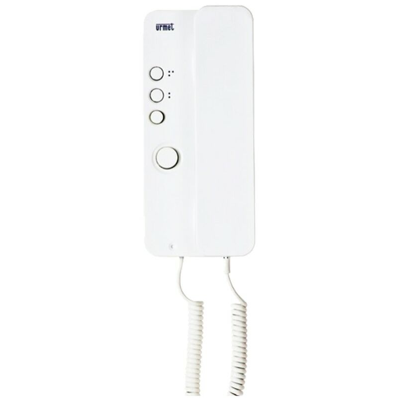 Urmet - Citofono Miro' Con Tasto Apriporta E Tasto Supplementare 5 Fili -1150/1 | URMET | US