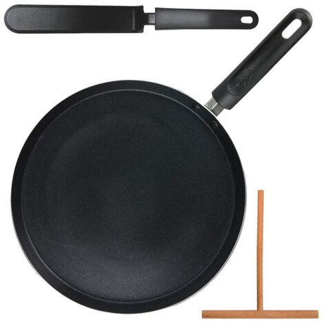 De Buyer Modelo 8485.30 Crepera Antiadherente 30 cm Negro