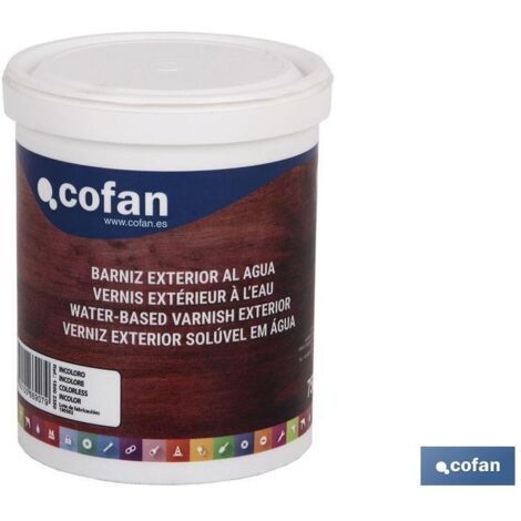 Barnices para madera exterior