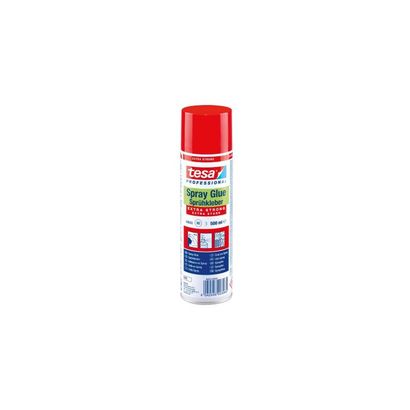 Colle en spray extra-forte 500 ml - tesa® 60022 - 60022-00000-02