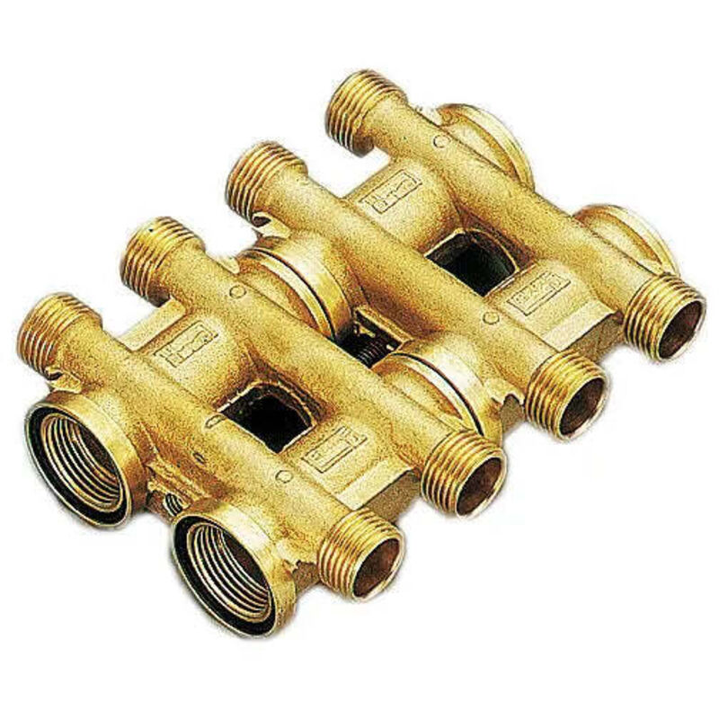 Collettore Complanare per Riscaldamento 3/4" 2x2 Vie ART.1905 - 002165