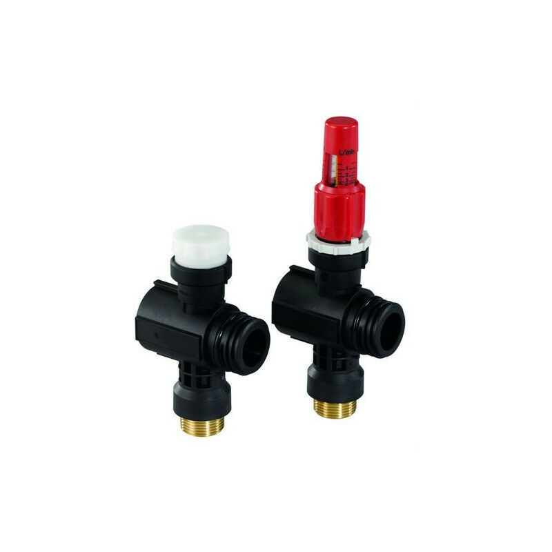 collettore inox con misuratori di portata 1 x3 4ek | Collettore inox con misuratori di portata 1 ...