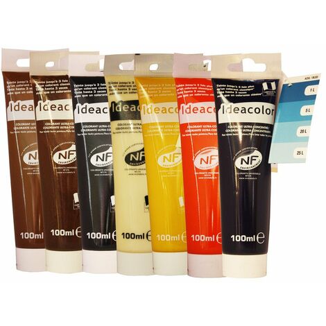 Nuancier de peinture, colorant de peinture