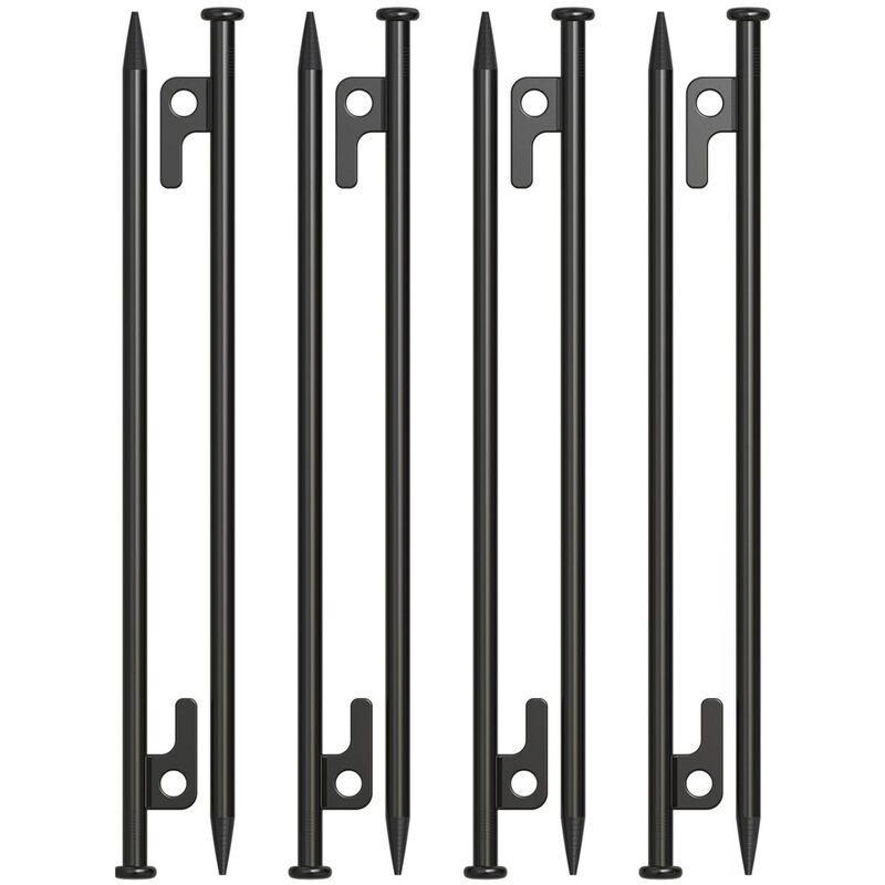 relaxdays 40x picchetti per tende set da 40 lunghi | Relaxdays 40x ...