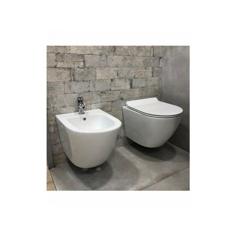 geberit sanitari sospesi con bidet wc rimless e se | Geberit sanitari ...