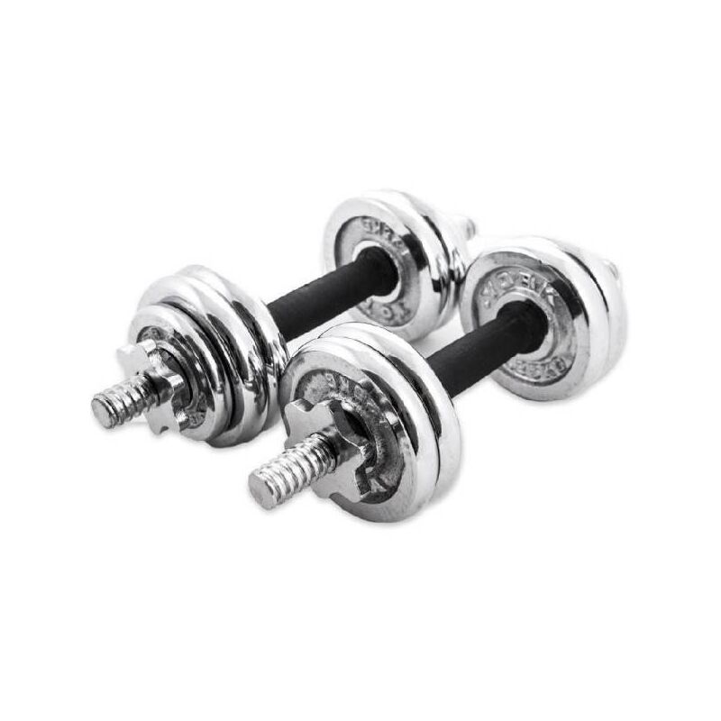 Set Manubri Regolabili Ghisa Da 20 Kg Per Bodybuilding Fitness ...