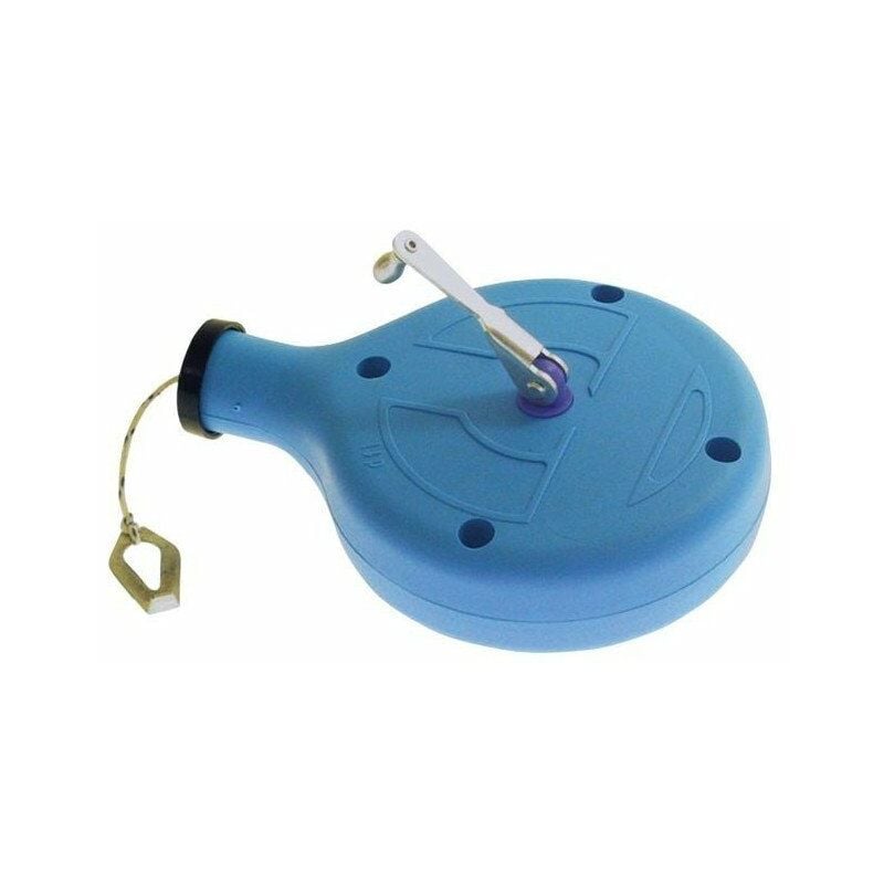 Cordeau traceur 30m contenance 100gr env rondeau bleu - HEX-34698