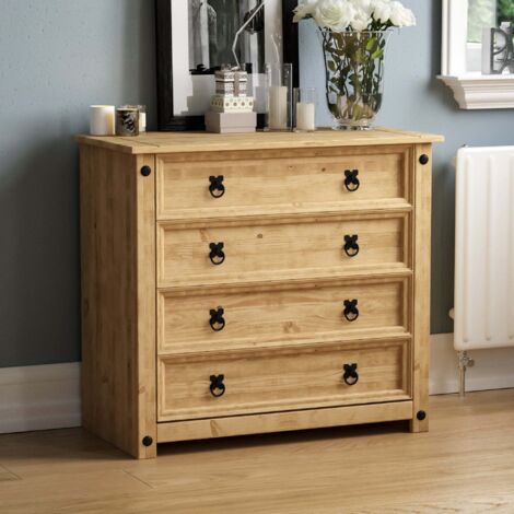 Rustic bedroom chest of drawers store