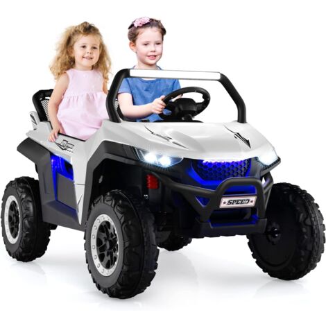 COSTWAY 24V Kinder Elektroauto, Kinderauto elektrisch 2 Sitzer, Kinder ...