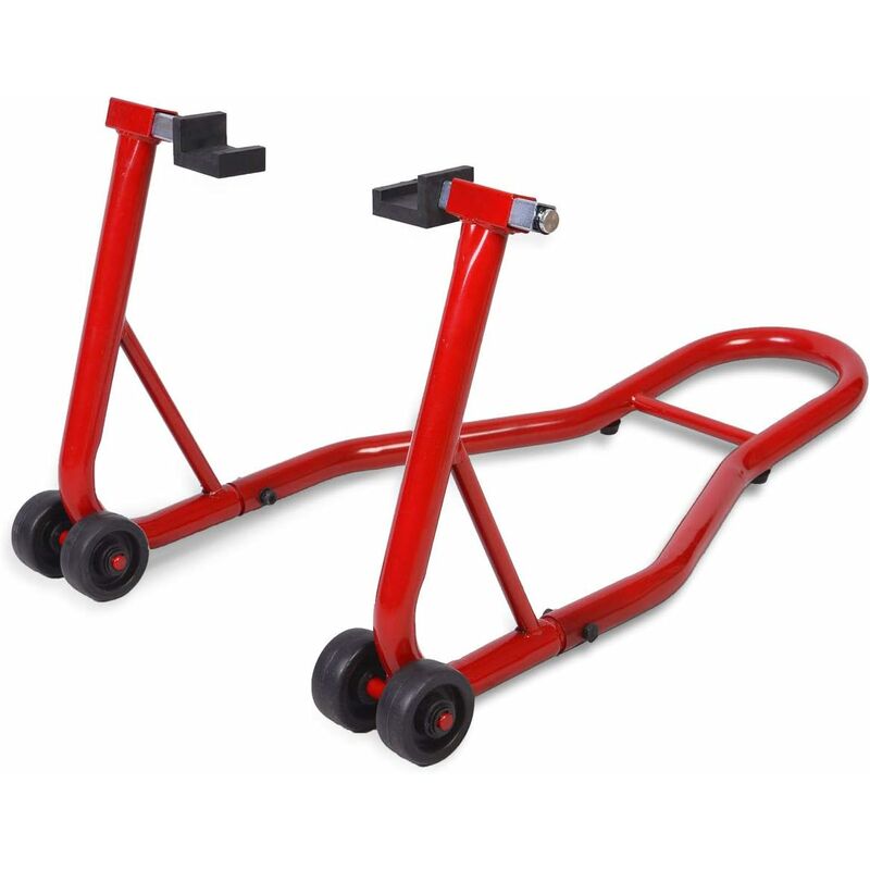 COSTWAY Béquille d'atelier stand lève moto universel Arrière de Moto ...