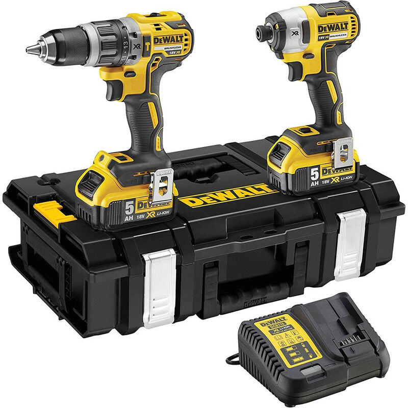 dewalt dck2080p2t 18v xr brushless kit dcd796 comb | Dewalt dck2080p2t 18v xr brushless kit ...