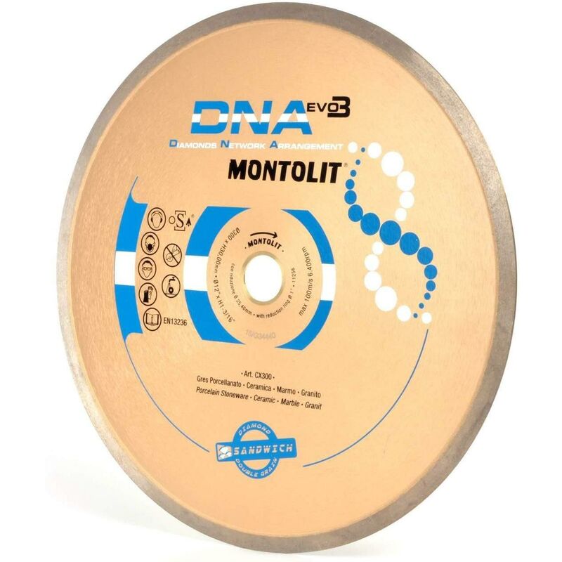 Montolit - Disco Diamantato 180 Mm Cermont Cph180 Per Ceramica Gres Marmo Granito | MONTOLIT | US