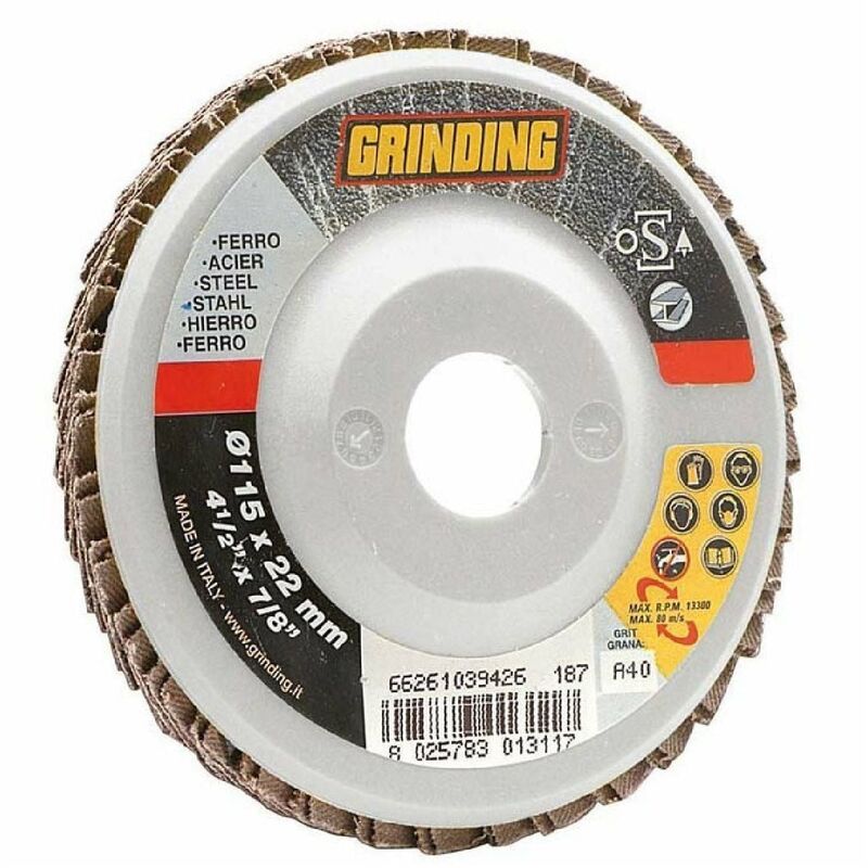 Disco Lamellare Per Ferro O 115 Gr. 100 - | UNIKO | US