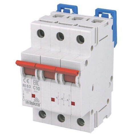 Disjoncteur tripolaire