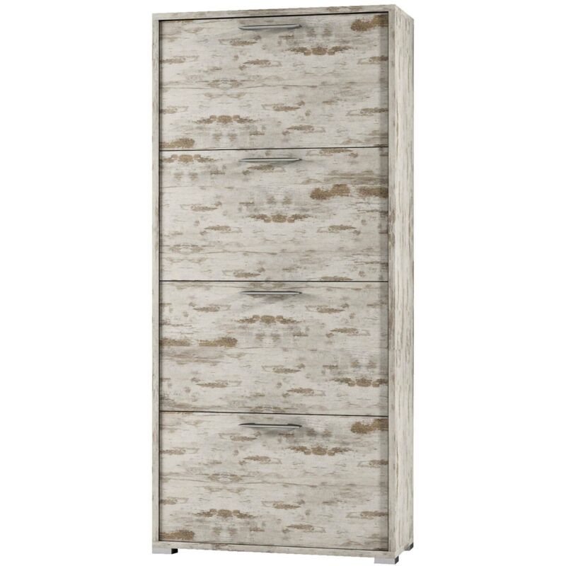 Dmora - Scarpiera Moderna A 3 Ante A Ribalta, 100% Made In Italy ...