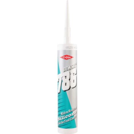 Dowsil 791 Weatherproofing Silicone Sealant 310ml Cartridge - Anthracite