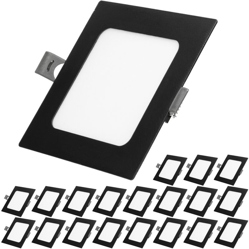 5 X Pannello Led Ultraslim Luci Da Soffito Sottile 7X7 Cm Smd 2835 3W ...