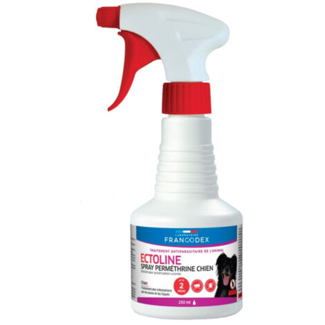 Pipette et spray antiparasitaire pour chat