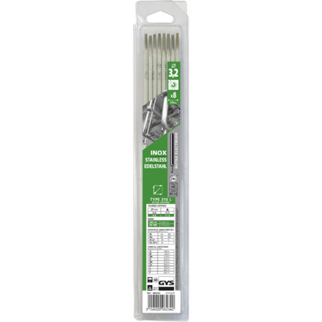 Electrode inox à prix mini