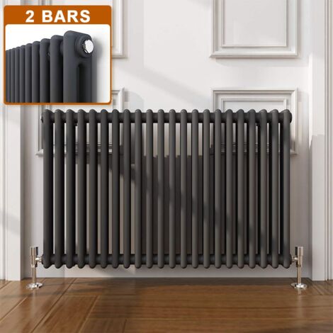 ELEGANT 1800 x 452 mm Designer Vertical Column Radiator Anthracite ...