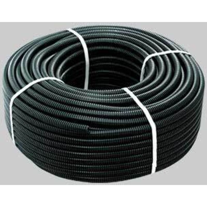 Tubo Corrugato Rinforzato In Pvc M-25 75 M Grigio - Bematik | BEMATIK | AU
