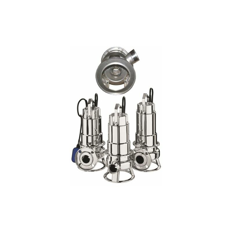 pompa sommergibile vortex acque luride acciaio 0 7 | Pompa sommergibile vortex acque luride ...