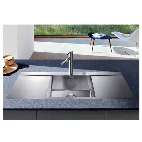 Evier inox brossé à prix mini