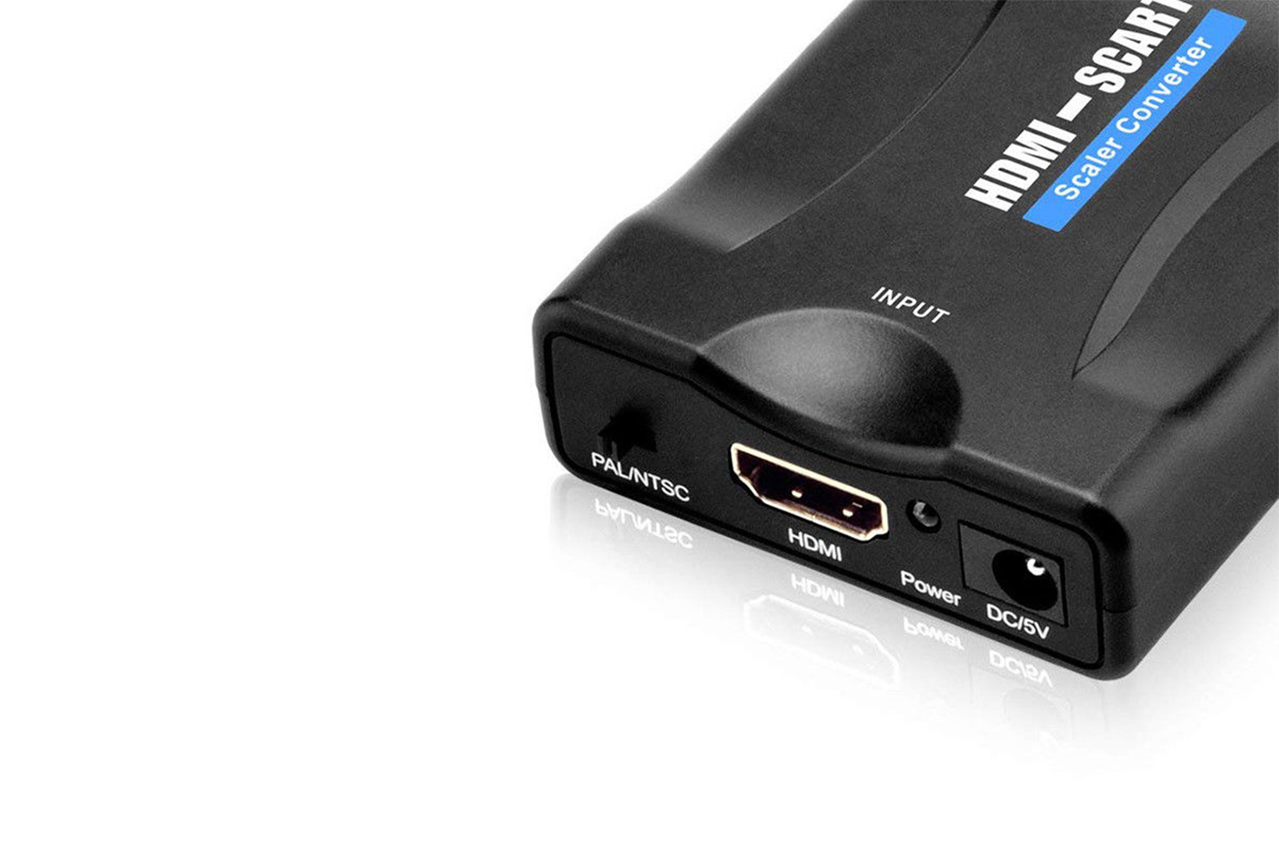 Convertitore da hdmi a scart adattatore video audio stereo tv full hd ...