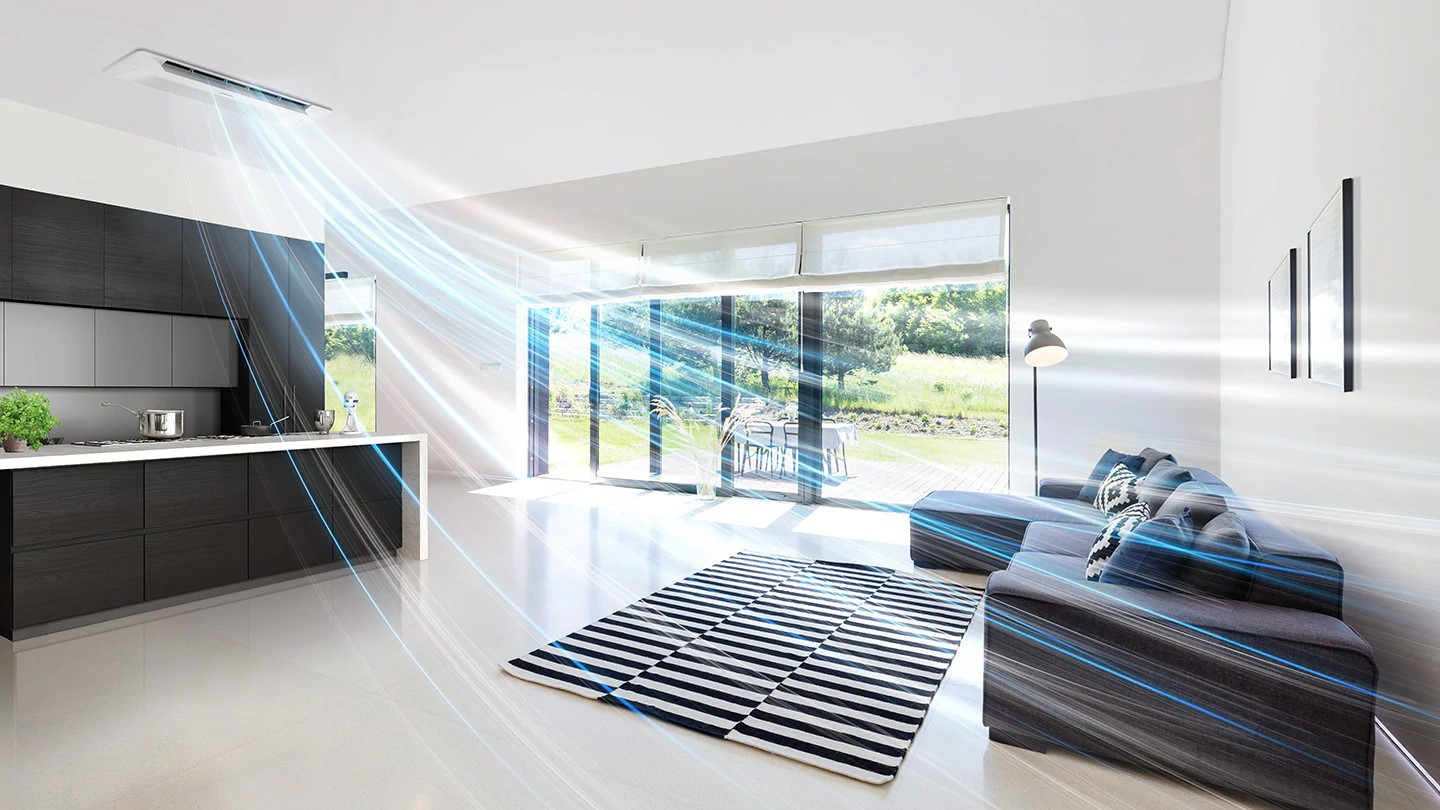 Climatizzatore Condizionatore Samsung Cassetta WindFree 1 Via Slim ...