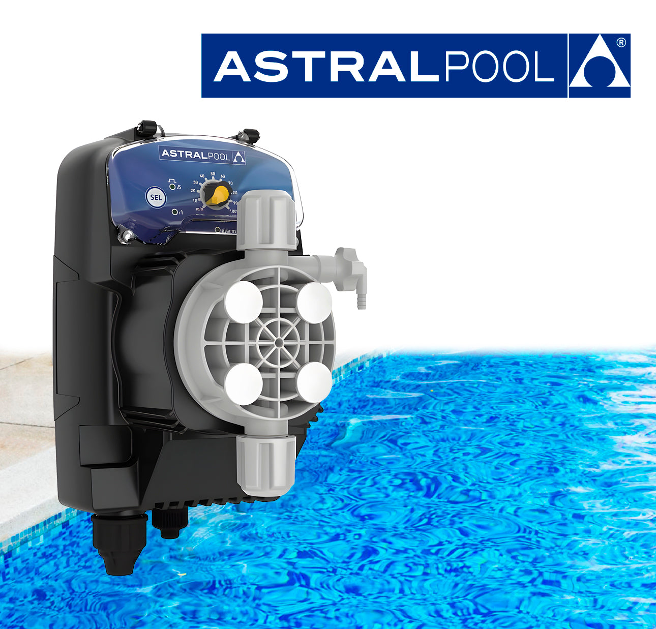 Pompe doseuse Astralpool ACQUA DOS manuelle analogique 5 l./h.