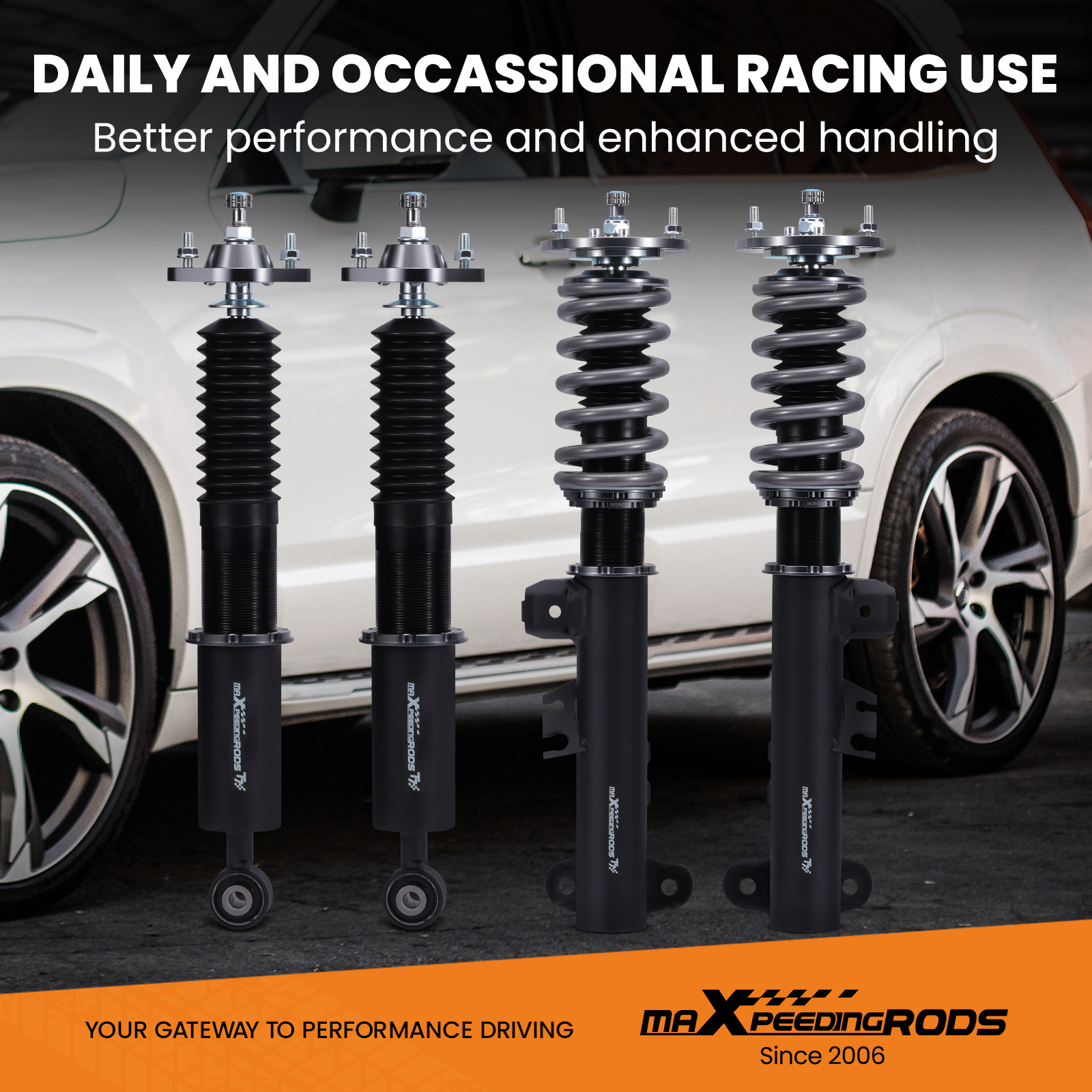 Performance Coilovers For E36 Bmw Saloon Coupe Convertible 318i 320i ...