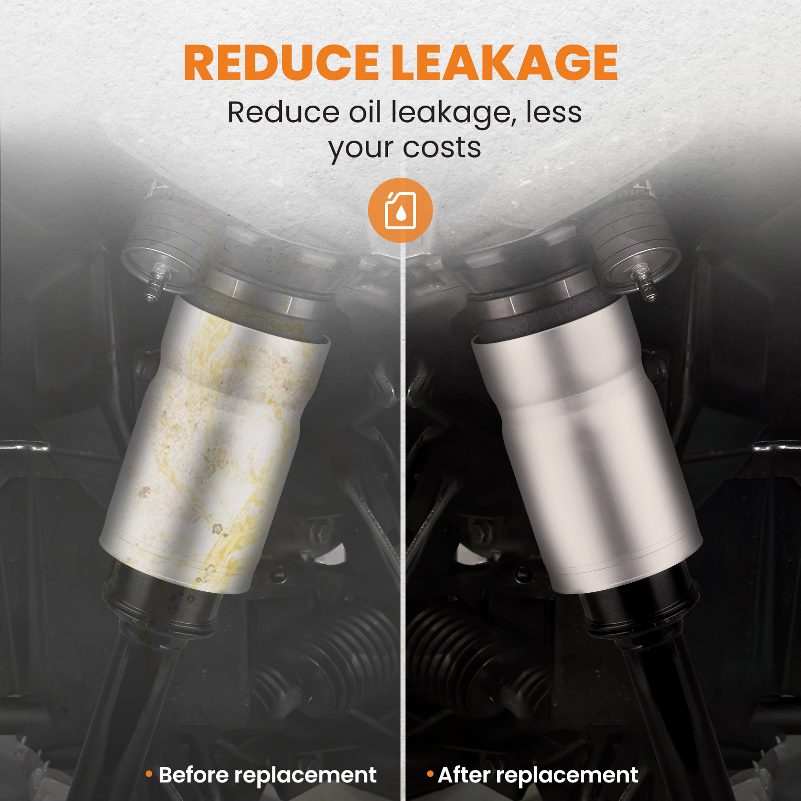 Suspension Pneumatique Avant Pour Range Rover Sport Rnb501620 Gauche/droite