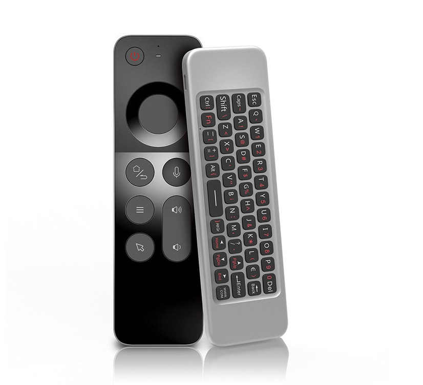W3 2.4G Voice Mouse Remote Control Mini Wireless Keyboard Remote ...