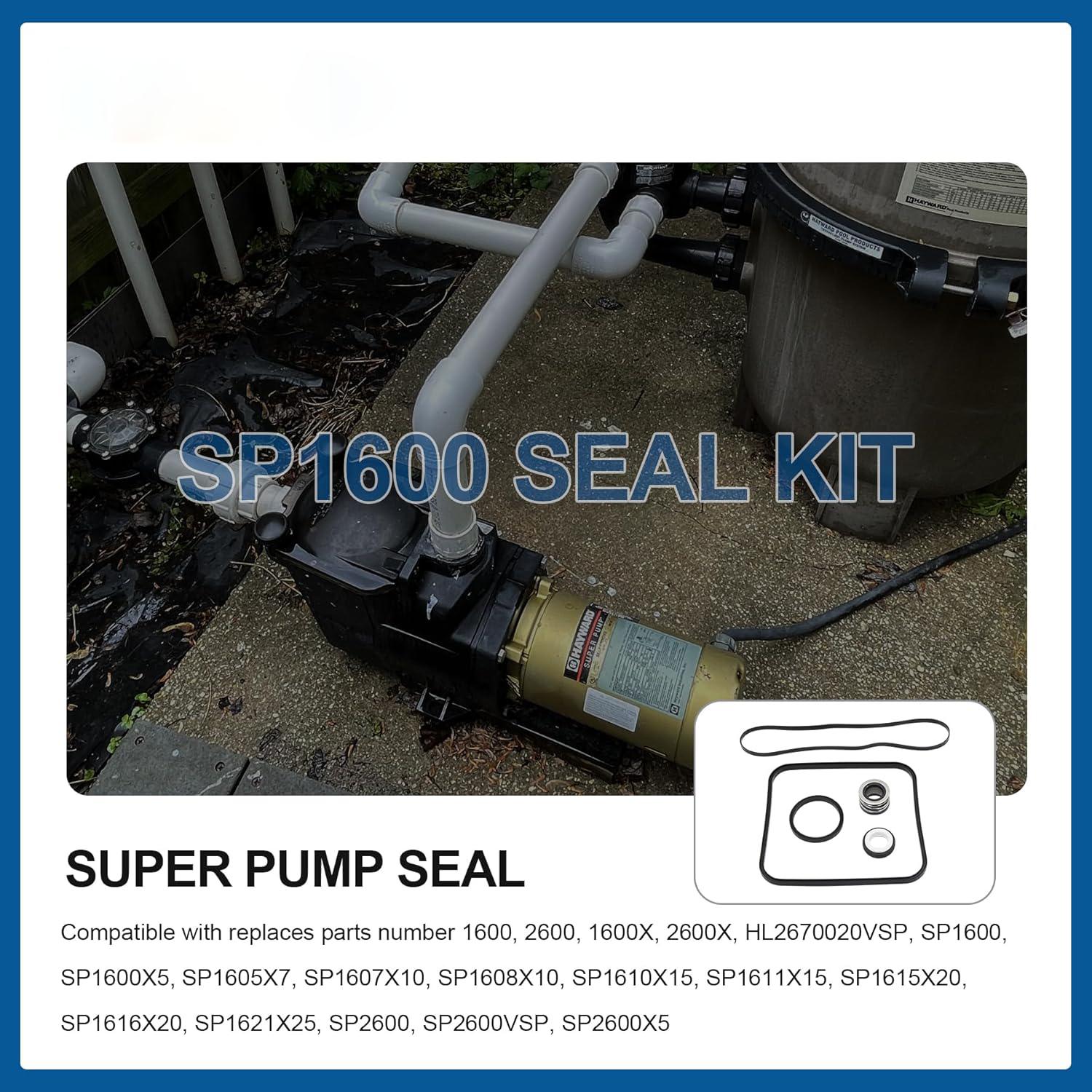 Spx1600tra Joint Replacement Fitting Kit for Hayward Superpump and ...