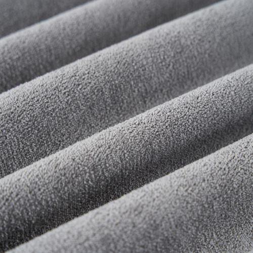 Canapé d'angle, canapé-lit, canapé en L, tissu chenille, gris, 20613085 ...