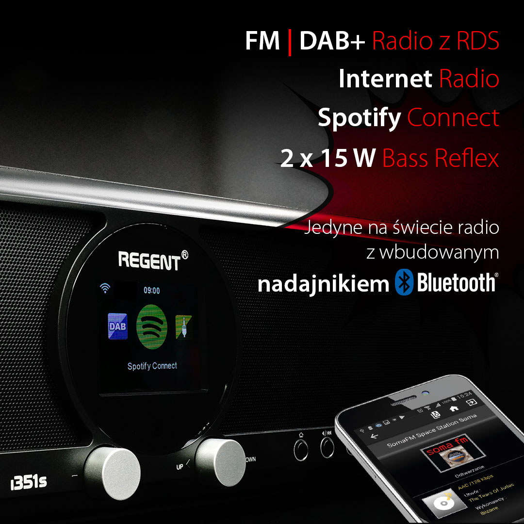 Radio internet bianca Ferguson Regent i351s