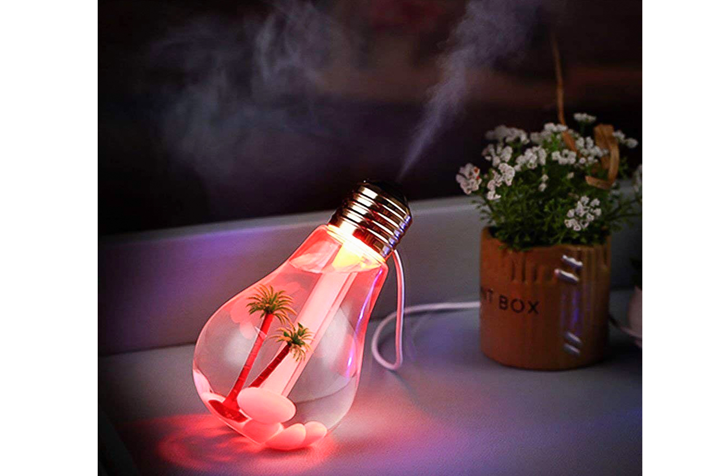 Diffusore Aromi Lampadina Led Profumatore Ambiente Lampada Bulbo ...