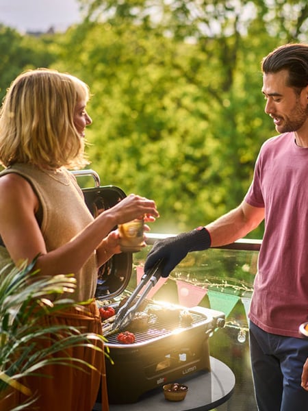 Barbacoa Eléctrica Weber Lumin Negro Cód. 92010953