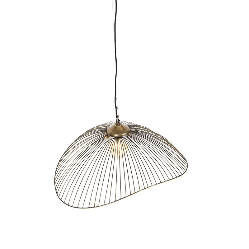 Design Pendant Lamp Brass Wire 64cm - Pia