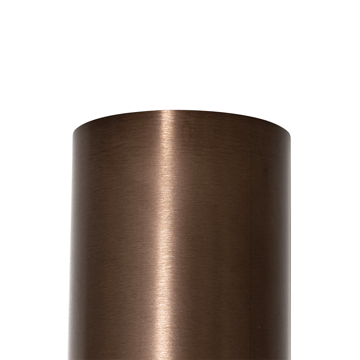 Modern Surface-Mounted Spotlight Dark Bronze GU10 50mm - Deep