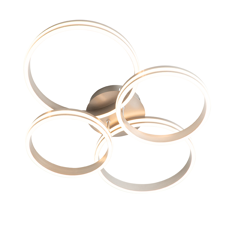 Ceiling Light Steel Incl. LED 3-Step Dimmable 4-Light - Navara