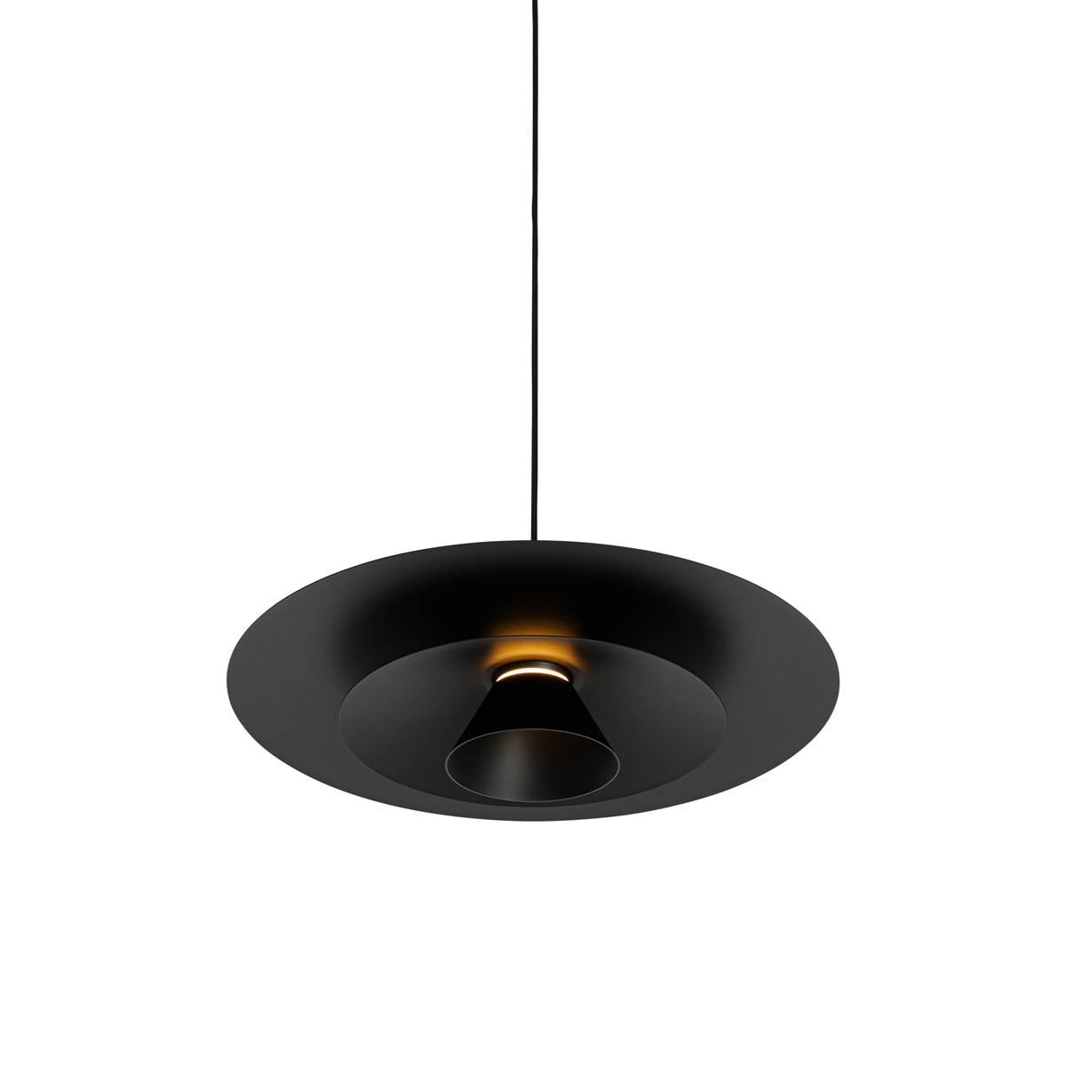 Design Pendant Light Black Incl. LED 3-Step Dimmable - Pauline