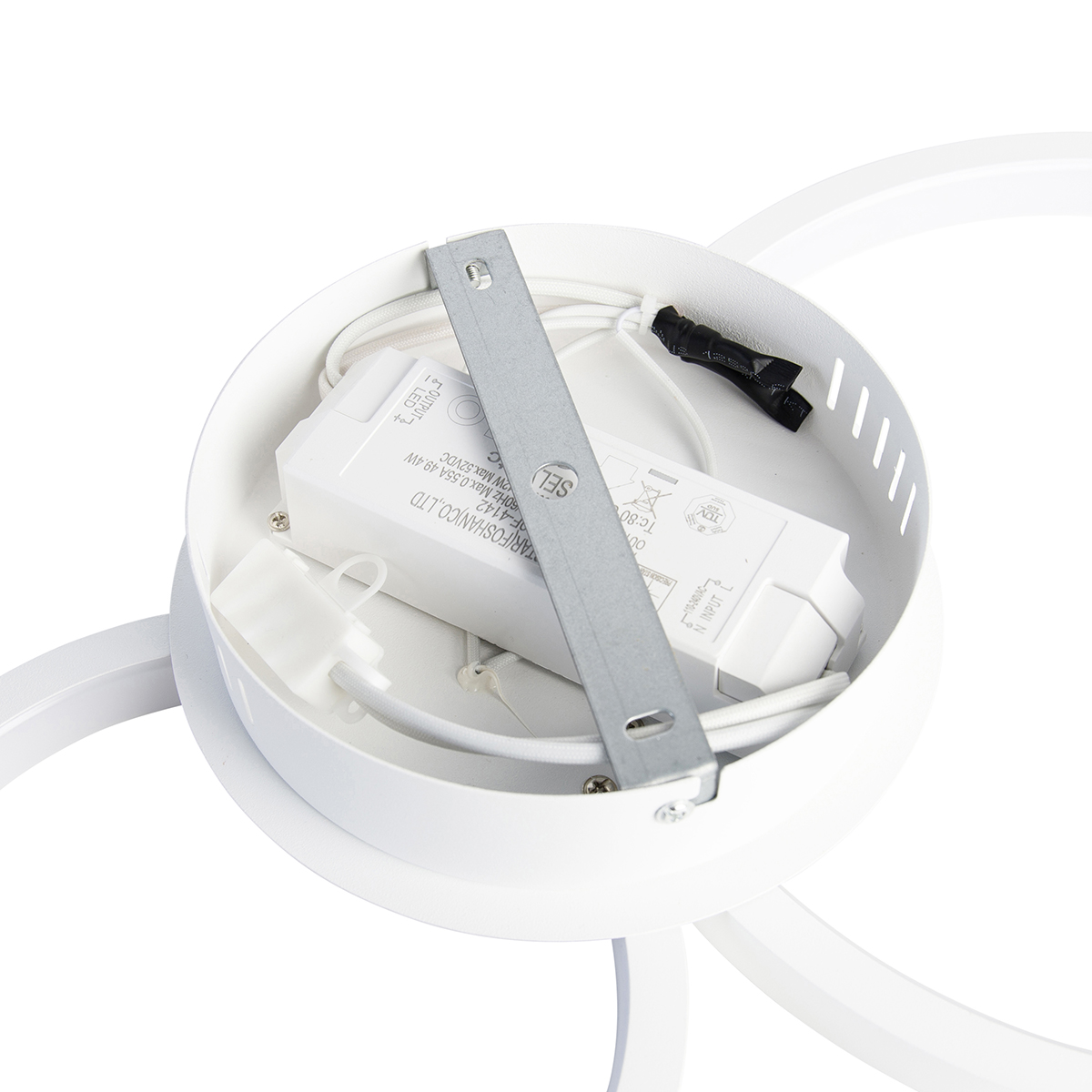 Ceiling Light White Incl. LED 3 Step Dimmable 4-Light - Lupolo