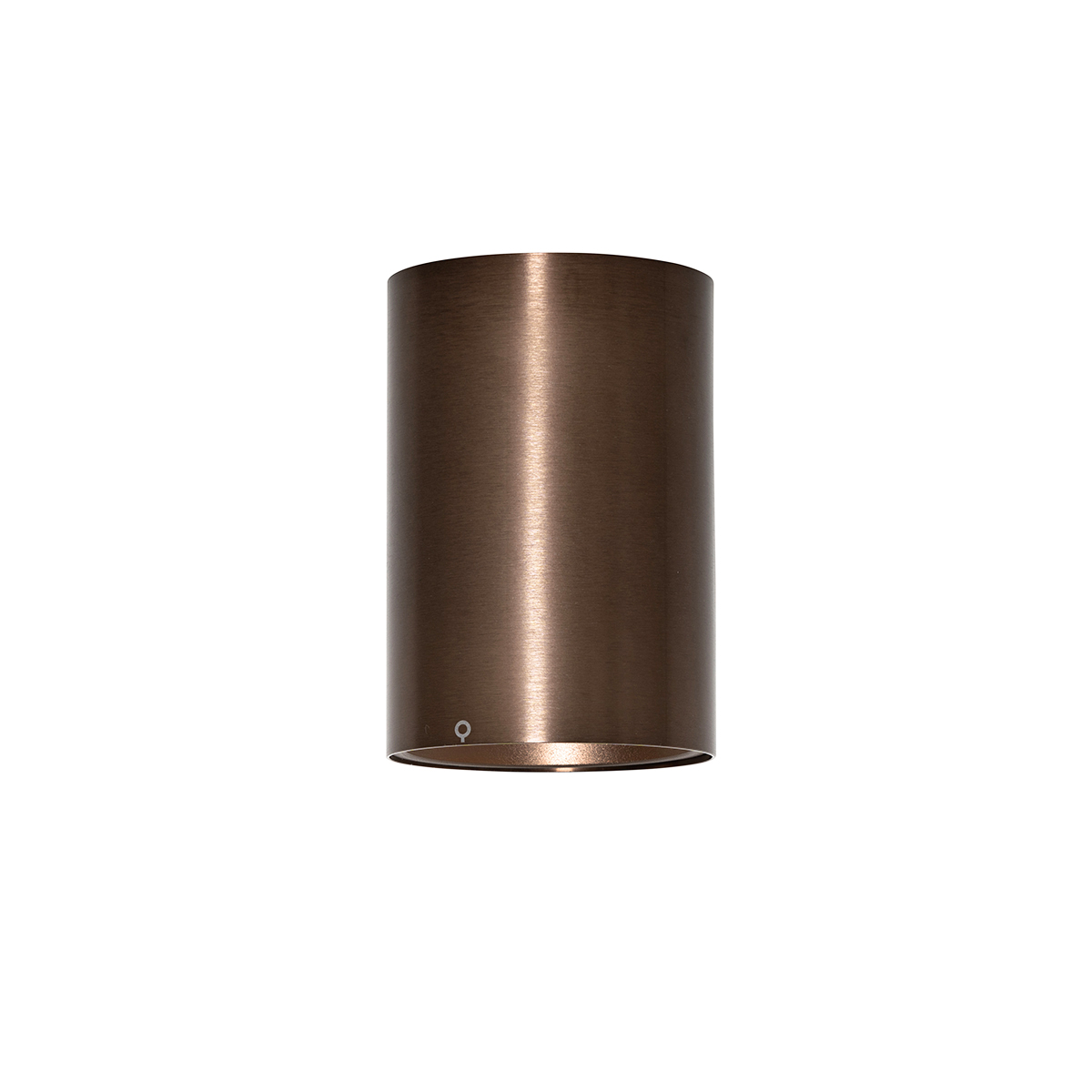 Modern Surface-Mounted Spotlight Dark Bronze GU10 50mm - Deep