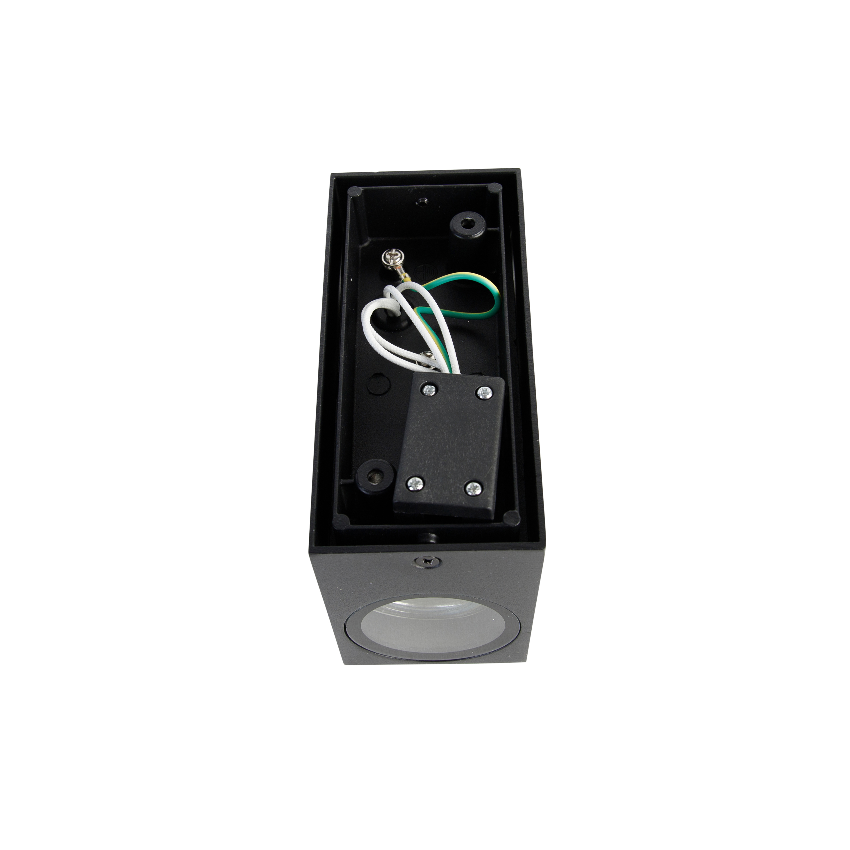 Set of 4 Modern Wall Light Black 2-Light IP44 - Baleno