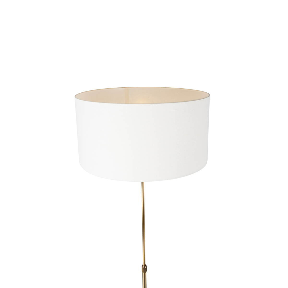 Stehlampe Schirm Weiss