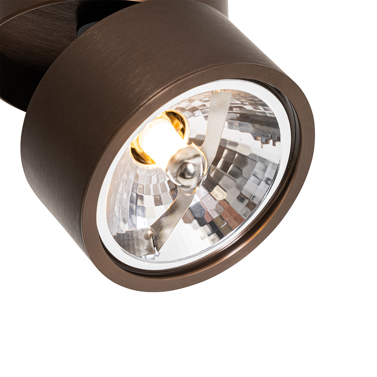 Modern Spot Dark Bronze Round Adjustable - Go Nine