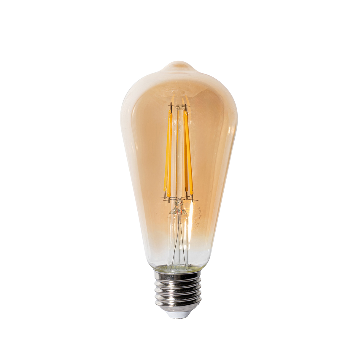E27 3-Stufen-Dimmbare LED-Glühbirne ST64 Gold 6W 700 lm 2700K
