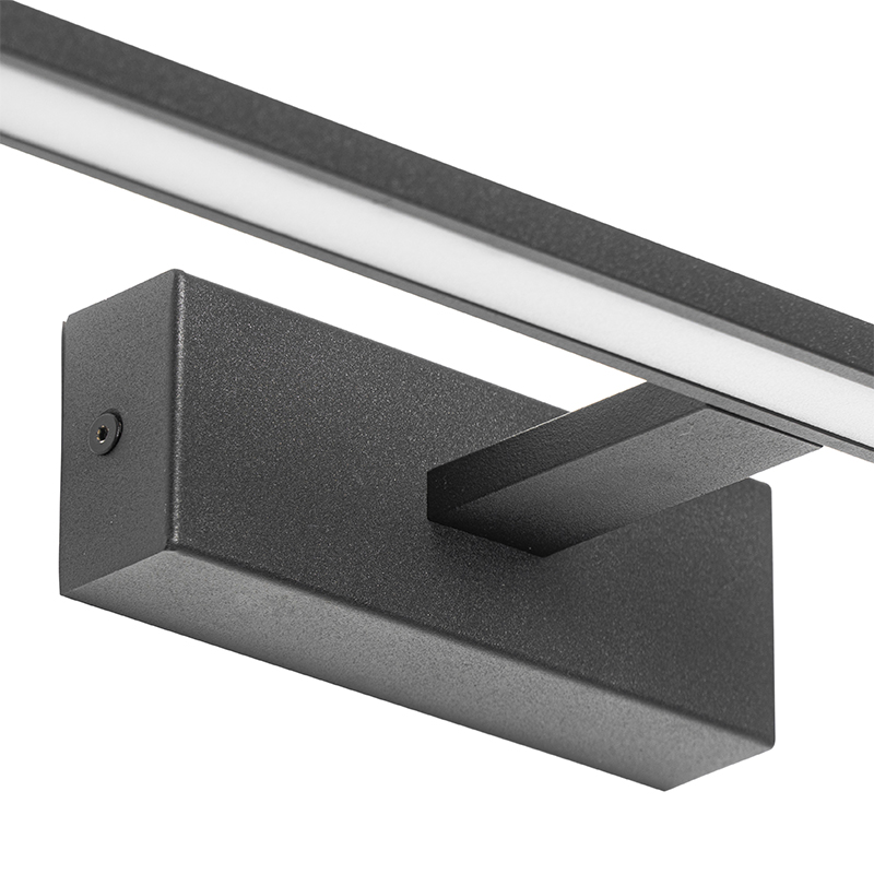 Modern wall lamp black 62 cm incl. LED IP44 - Jerre